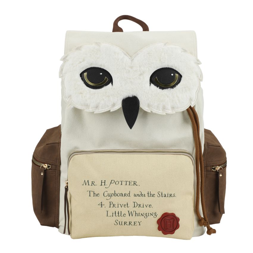 Harry Potter Hedwig Hogwarts Letter with 2D Applique Mini Backpack