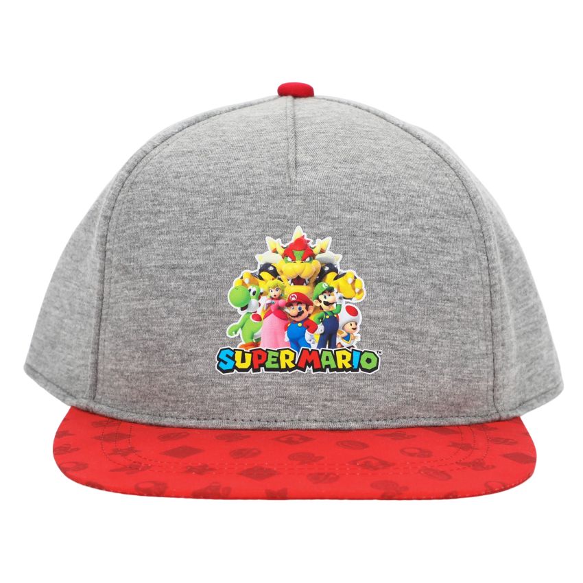 Super Mario Bros. Group Shot Kids Snapback Hat