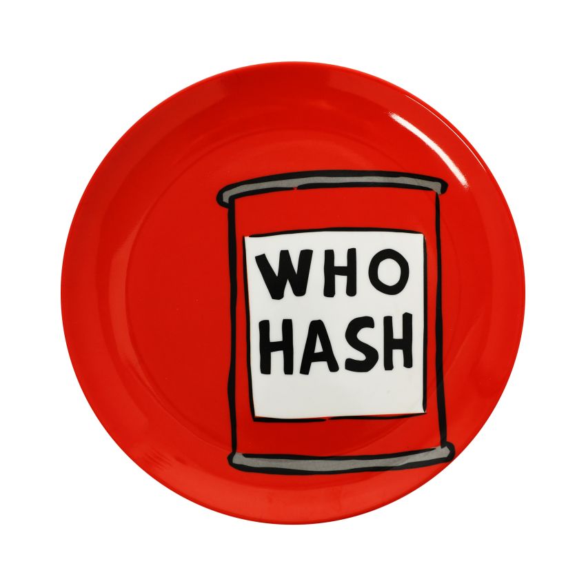 DR SEUSS - MELAMINE WHO HASH 8" PLATE